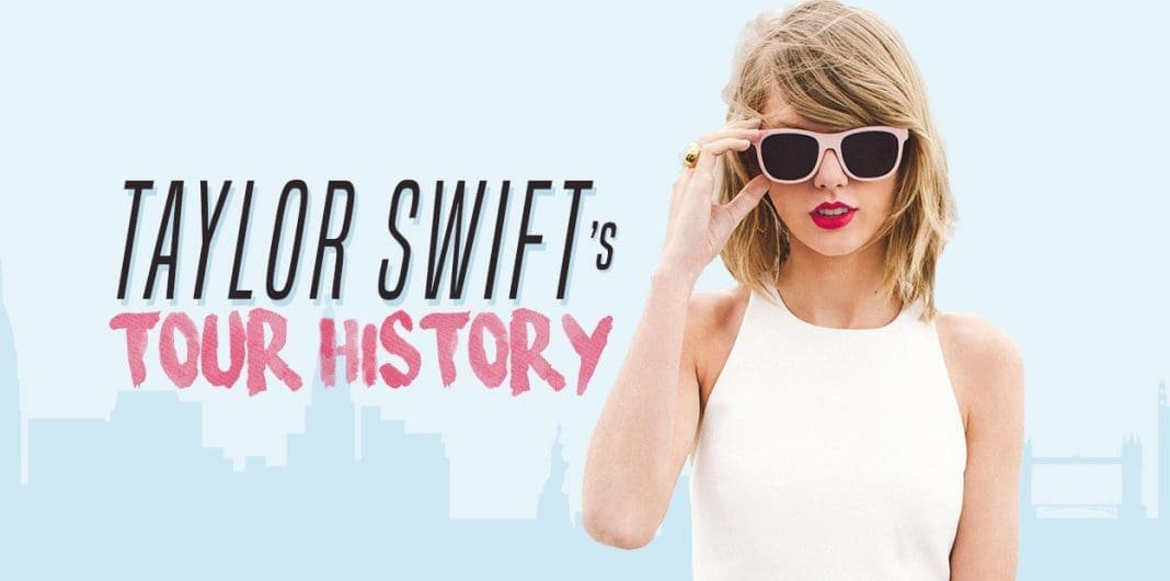 From Speak Now to 1989: Your Infographic Guide to Taylor Swift's Tours